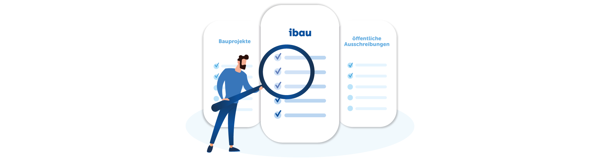 ibau Xplorer: Portal für Bauprojekte & Bekanntmachungen